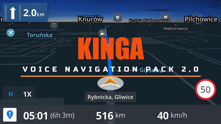 Kinga Voice Navigation Pack v2.1 - Allmods.net