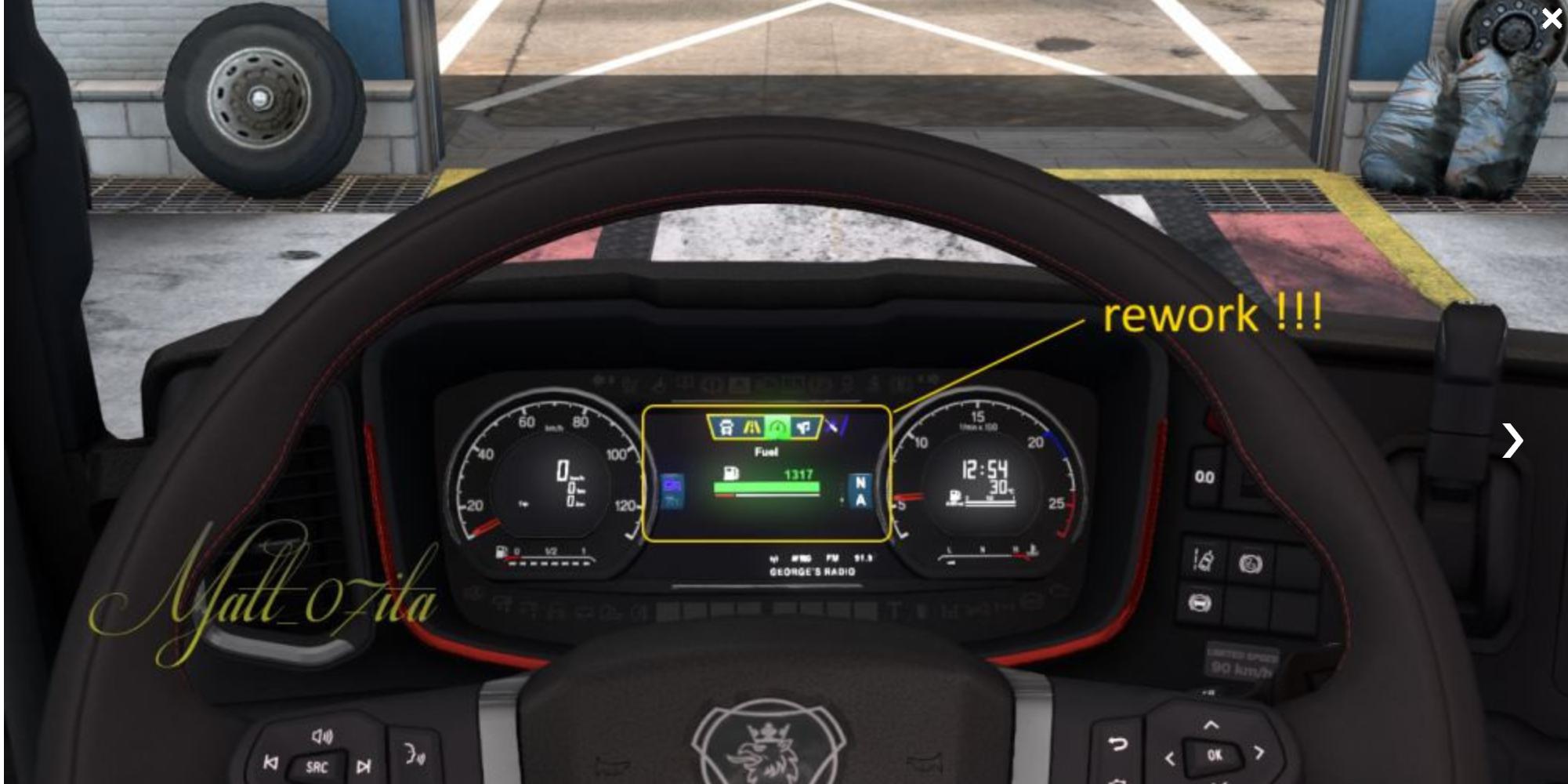 Dashboard fot scania NG 1.38 - Allmods.net