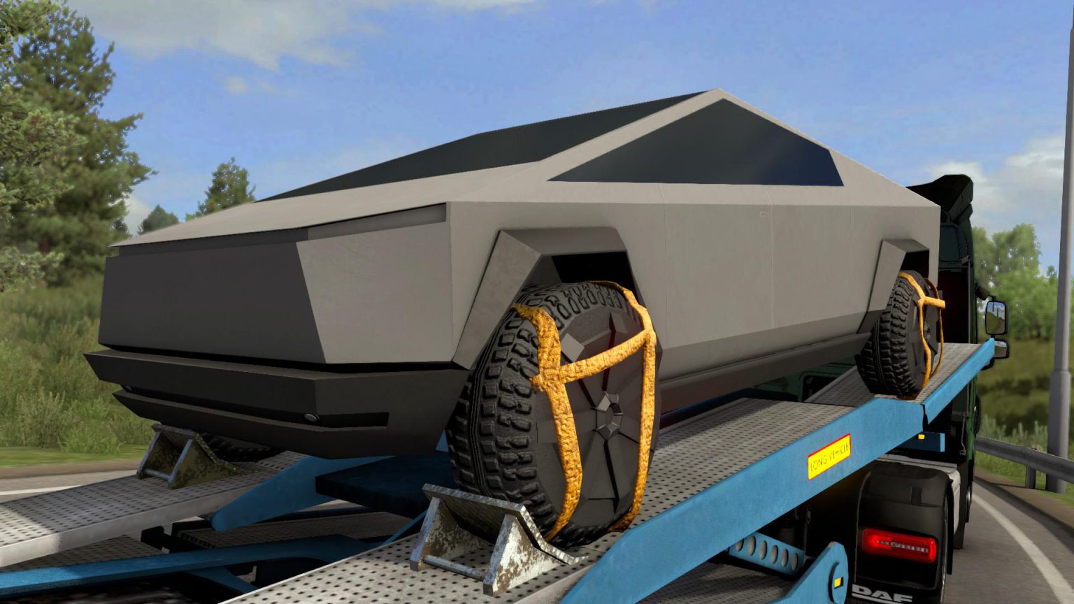 Cybertruck Cargo 4K v 1.0 - Allmods.net