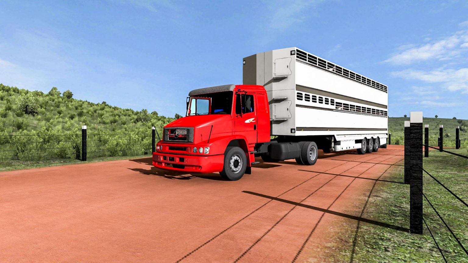 Mercedes Benz Brazil Truck Mod ETS2 1.38 - Allmods.net