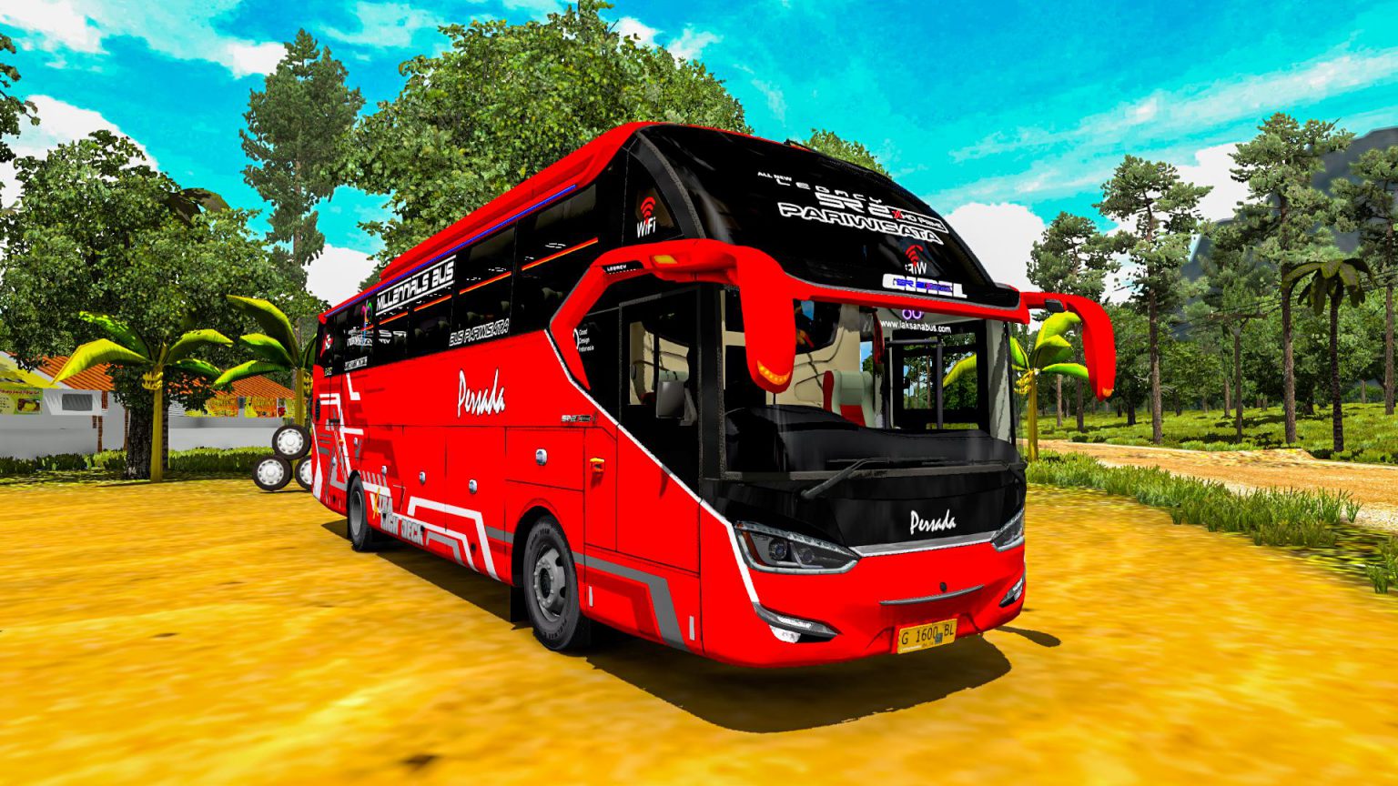 Bus Laksana SR2 XHD PRIME ETS2 1.38 - Allmods.net