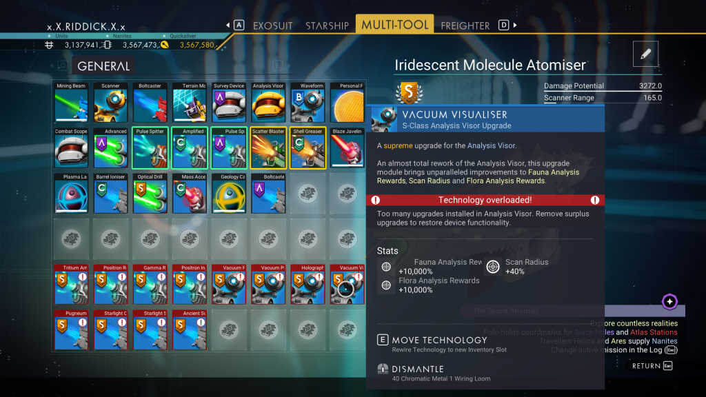 Max Number of Stats and Value on all Technology Upgrades - Allmods.net