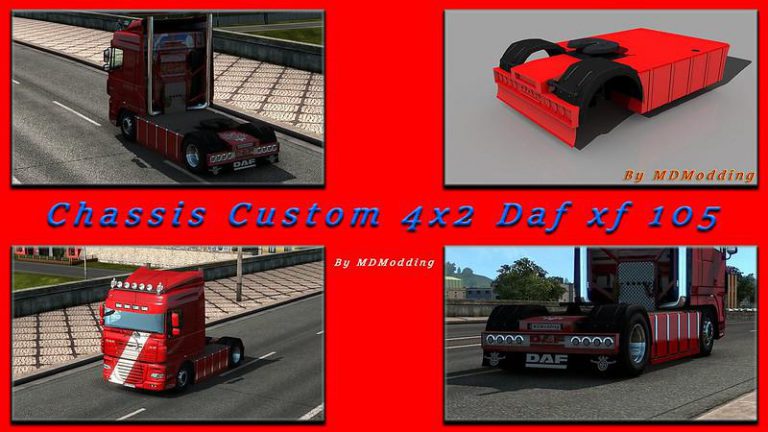 Chassis cusom 4x2 Daf 105 v 1.0 - Allmods.net