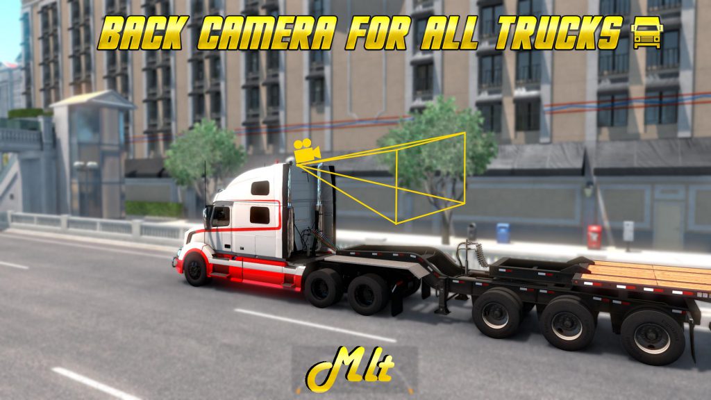 BACK CAMERA FOR ALL ATS TRUCK (REAR CAMERA) 1.39 - Allmods.net
