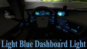 Light Blue Dashboard Lights v 3.0 - Allmods.net