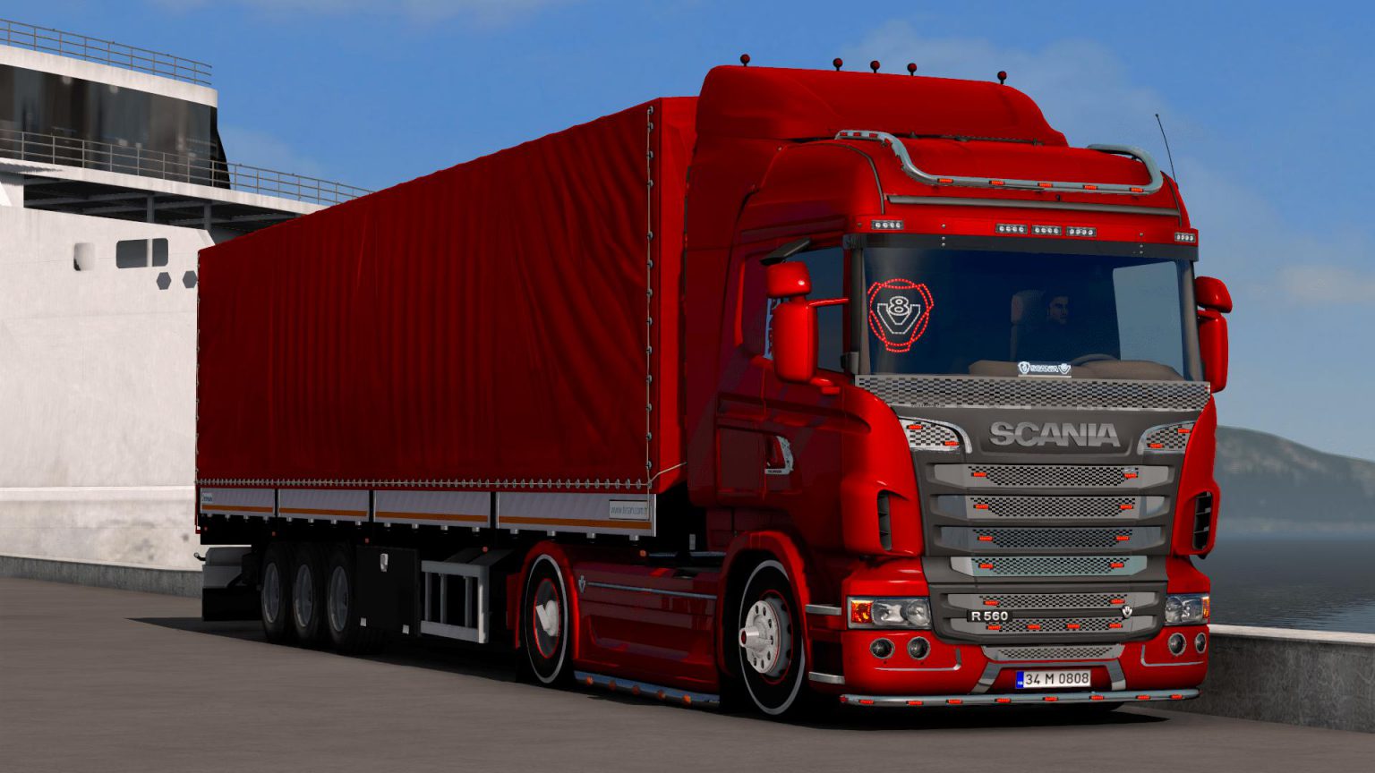 Scania R560 V8 Custom 1.39 - Allmods.net