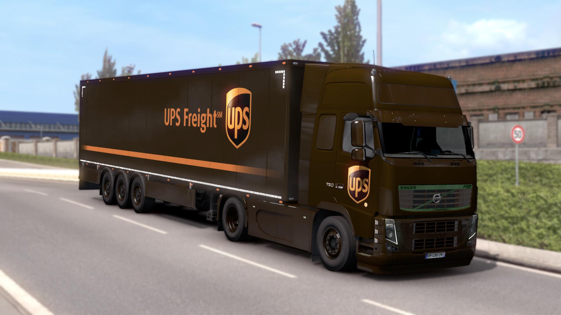 UPS Cargo Skin Pack v 0.1 - Allmods.net