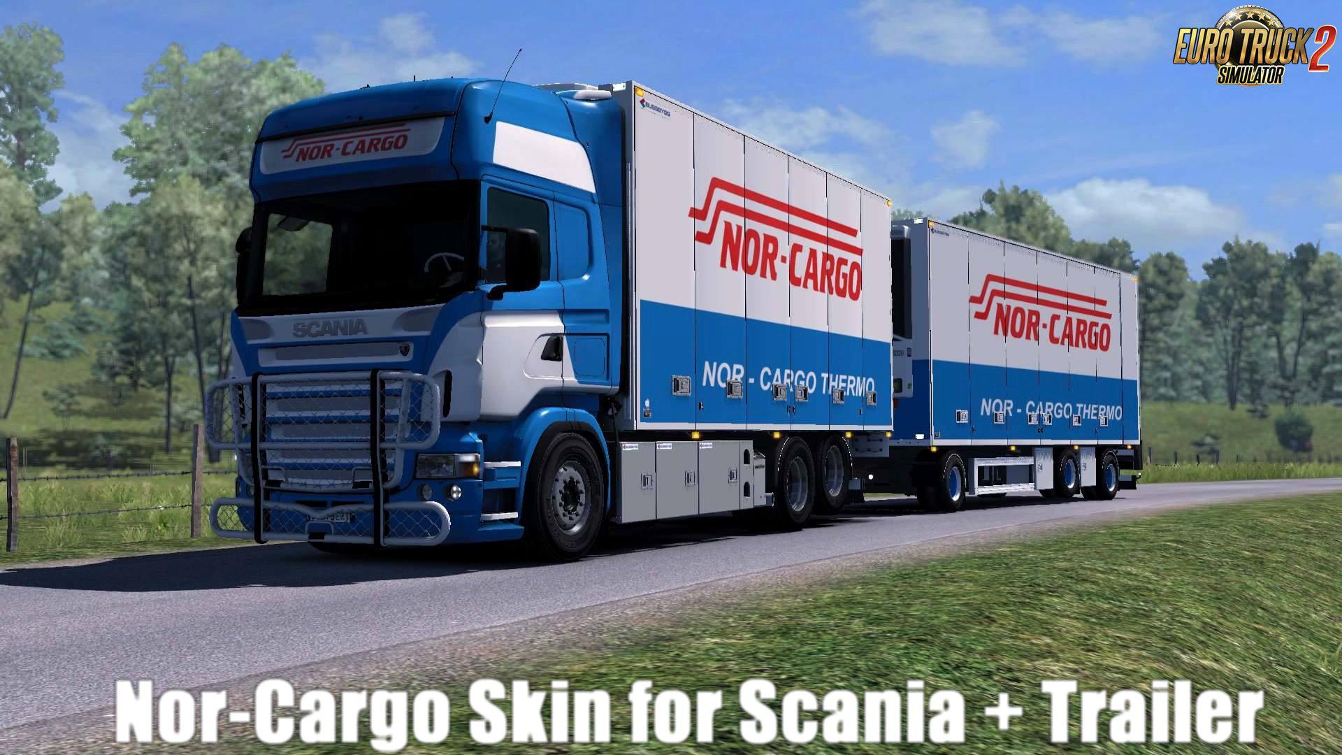 Nor Cargo RJL Bussbygg tandem skin 1.39 - Allmods.net