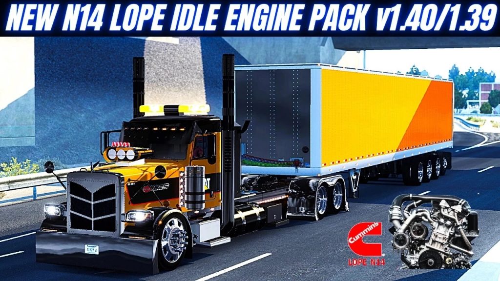 NEW N14 CUMMINS LOPE IDLE PACK V1.6 1.39 - 1.40 - Allmods.net