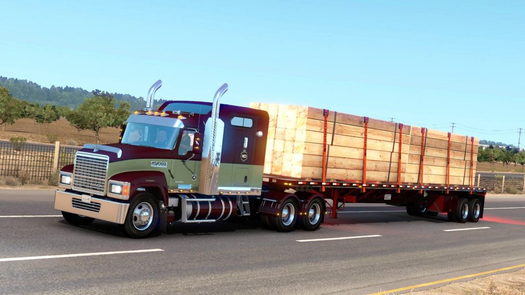 TRANSCRAFT EAGLE FLATBED TRAILER 1.57 - Allmods.net