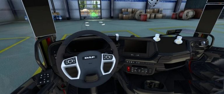 Daf custom interior Superblack 1.40 - Allmods.net