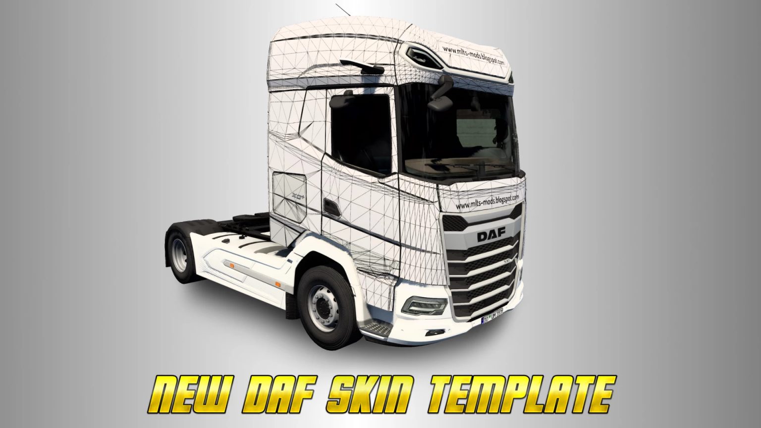 New DAF XG Skin Template MLT v 0.1 - Allmods.net