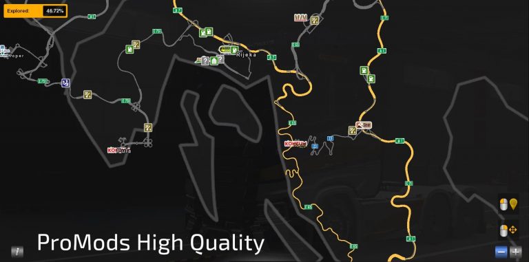 PROMODS HIGH QUALITY BACKGROUND MAPS V 1.7.1 - Allmods.net