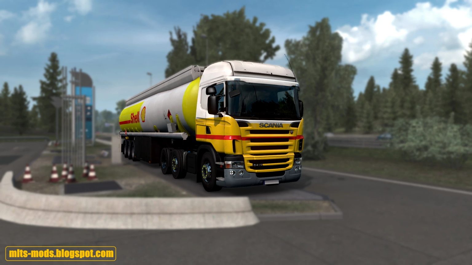 RJL SCANIA AND FUEL CISTERN SHELL SKIN by MLT v 2.0 - Allmods.net
