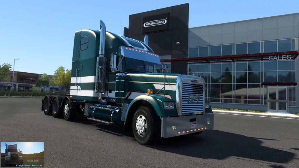 FREIGHTLINER CLASSIC XL V3.0 (BSA PERSONAL) ATS V1.43 - Allmods.net