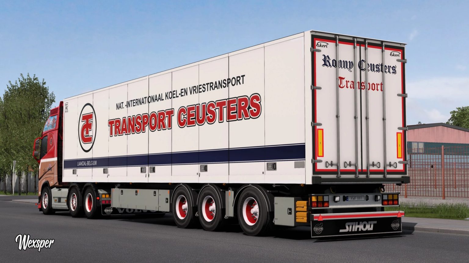 Volvo FH16 2012 Ronny Ceusters Skin Pack v 1.0 - Allmods.net