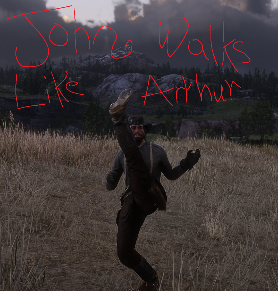 John Walks Like Arthur (Animation) - Allmods.net