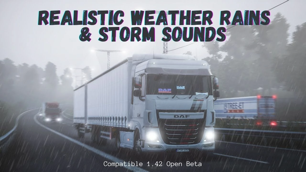 Realistic Weather Rains & Storm Sounds v 1.0 - Allmods.net