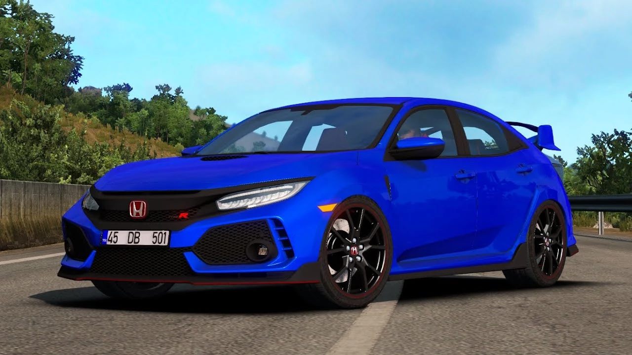 HONDA CIVIC TYPE R + INTERIOR V2.4 1.46 - Allmods.net