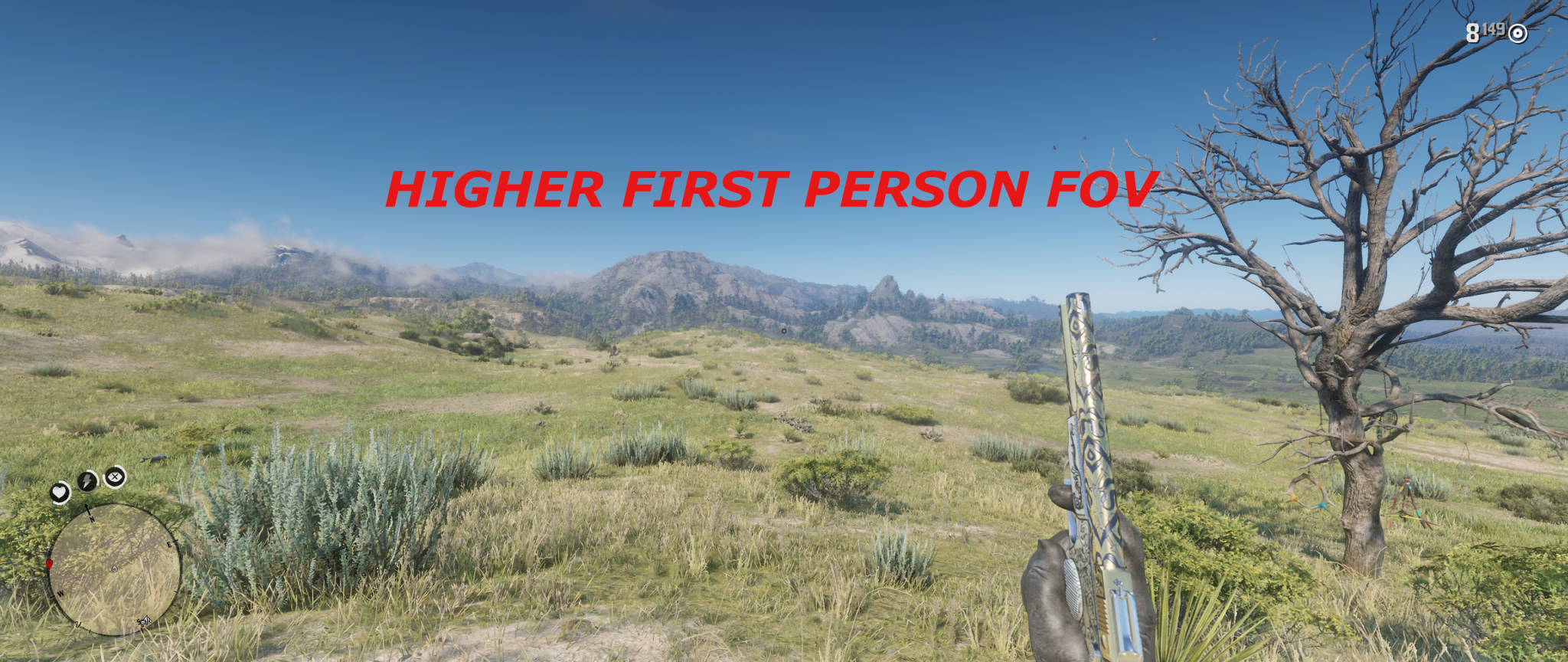Custom First Person FOV V1.0.1b - Allmods.net