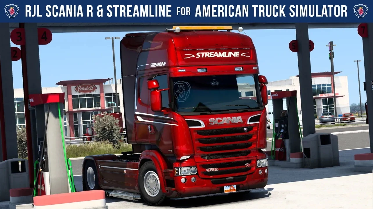 RJL SCANIA R&STREAMLINE FOR ATS V1.2 1.43 - Allmods.net