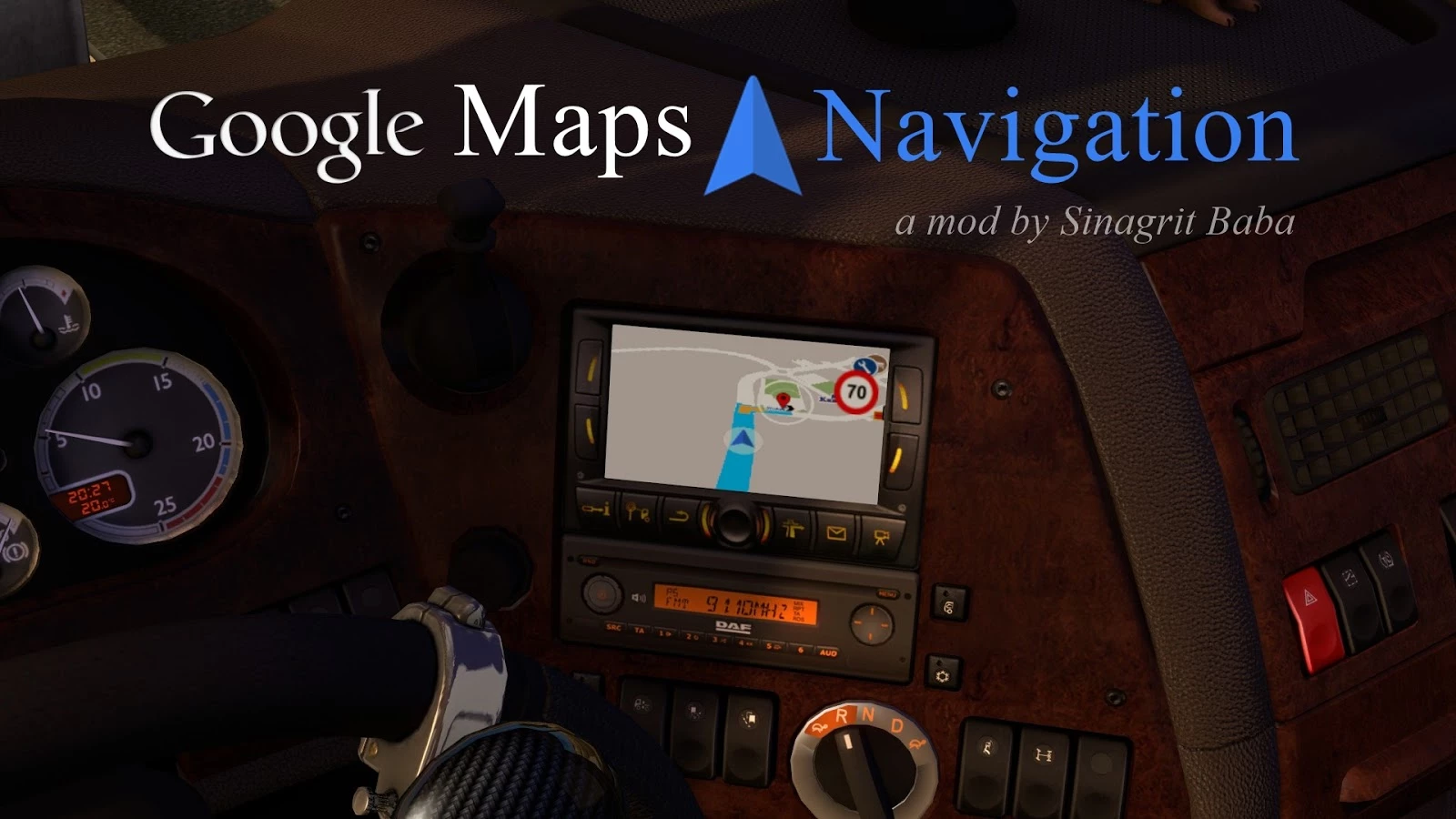 Google Maps Navigation v 2.6 - Allmods.net
