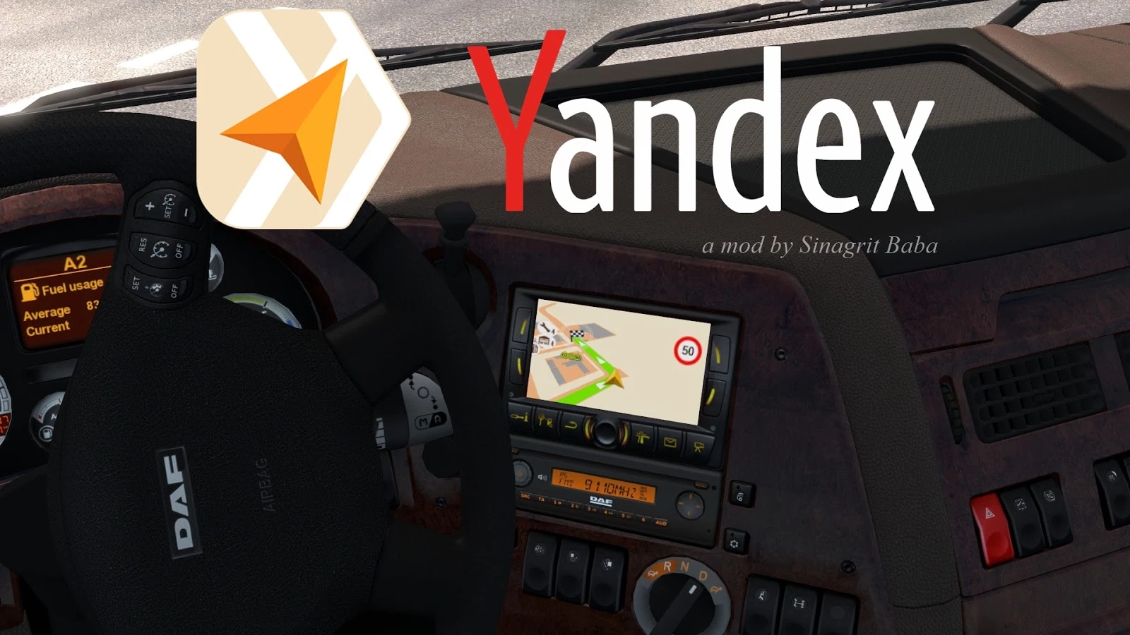 Yandex Navigator + Night Version Pack v 2.0.3 1.48 - Allmods.net