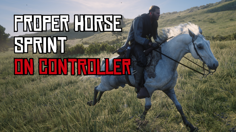 Proper Horse Sprint on Controller - Allmods.net