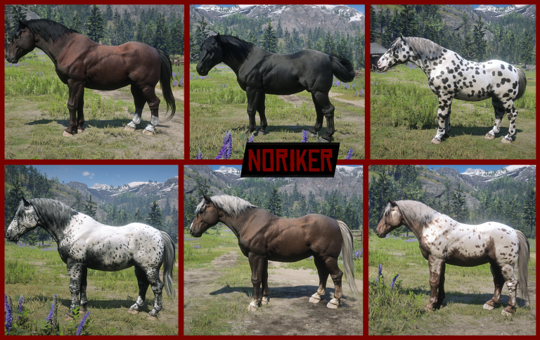 Realistic Draft Horses - Allmods.net