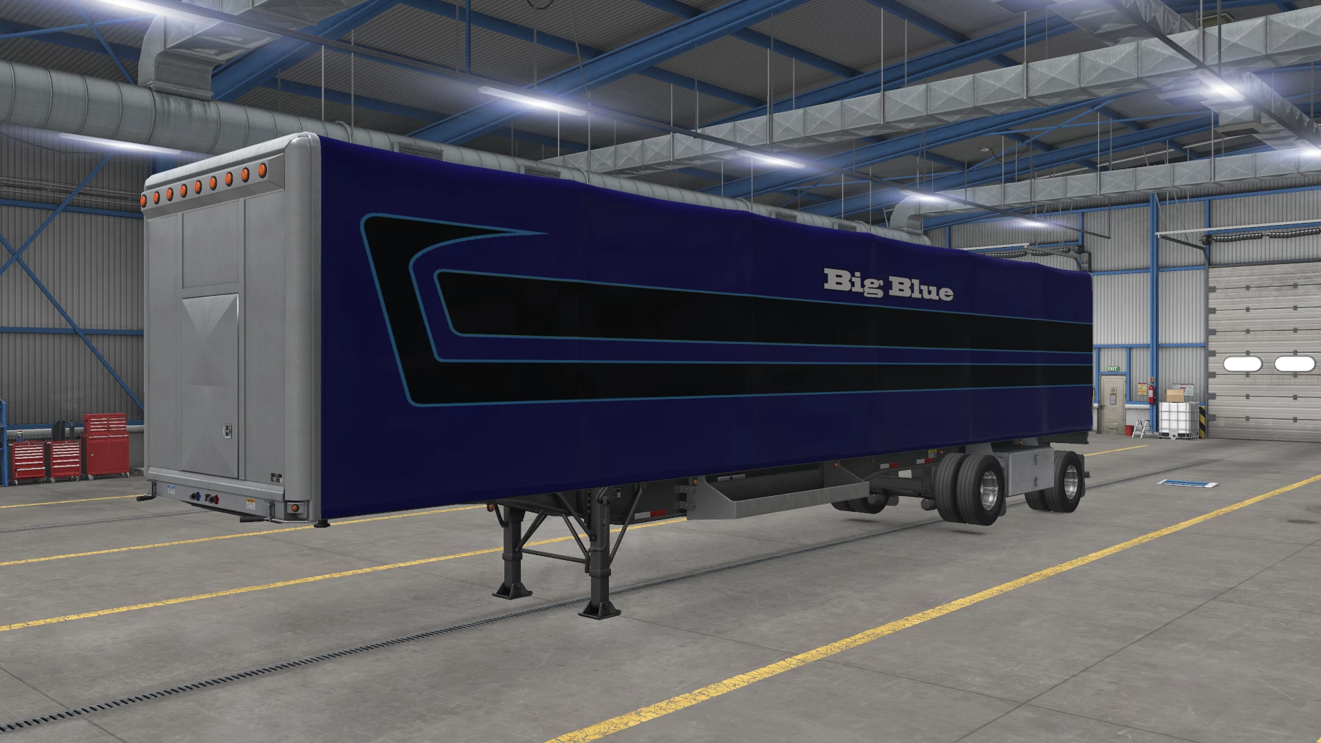BIG BLUE SCS SLIDING TARP 1.46 - Allmods.net