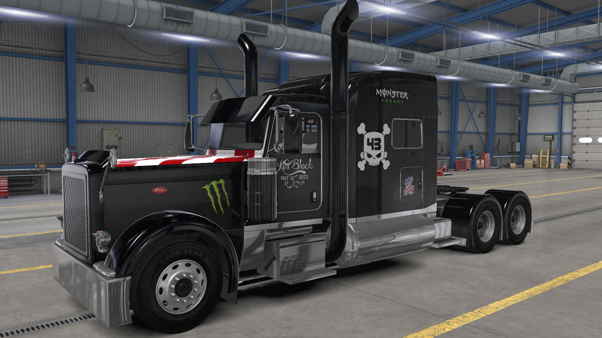 KIN BLOCK TRIBUTE SKIN JON RUDA PETE 389 GLIDER 1.46 - Allmods.net