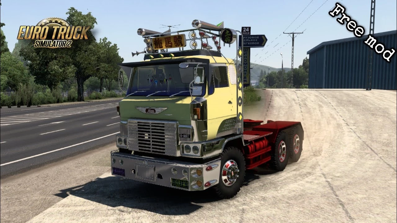 Hino HE Truck 1.46 - Allmods.net