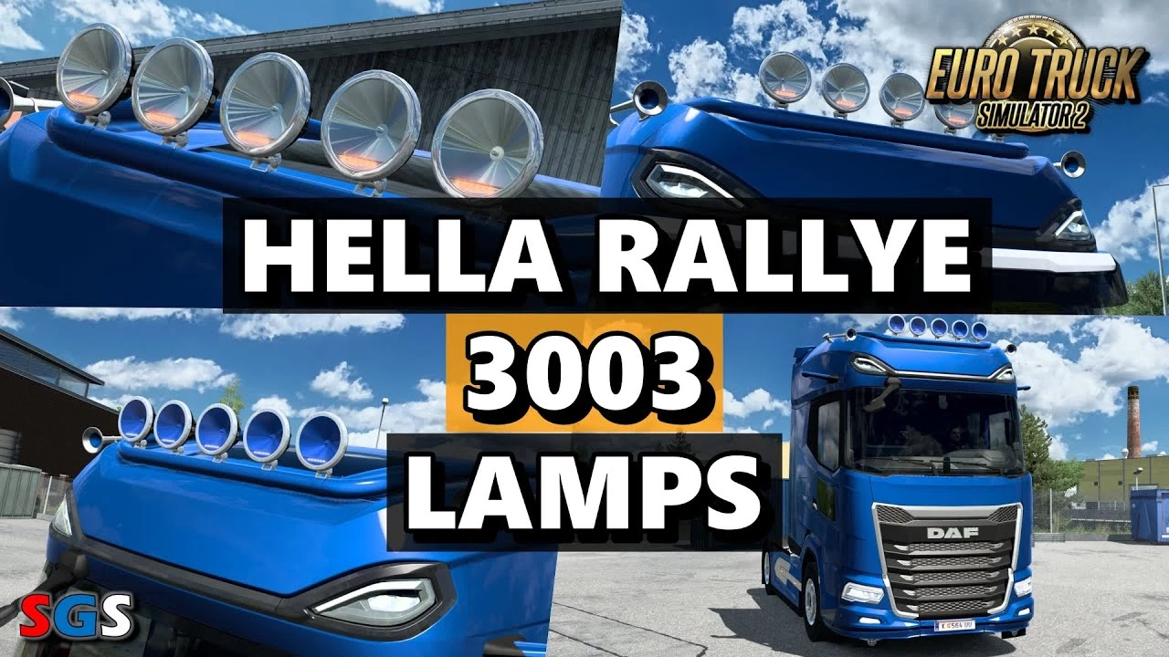 Hella Rallye 3003 Lamps v 2.0 1.46 - Allmods.net