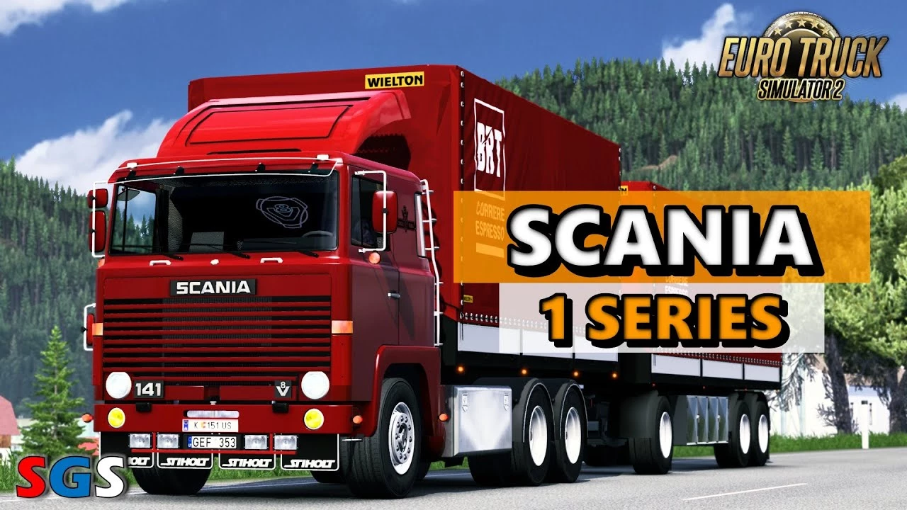 Scania 1 Series + Tandem Trailer v 2.6 1.55 - Allmods.net