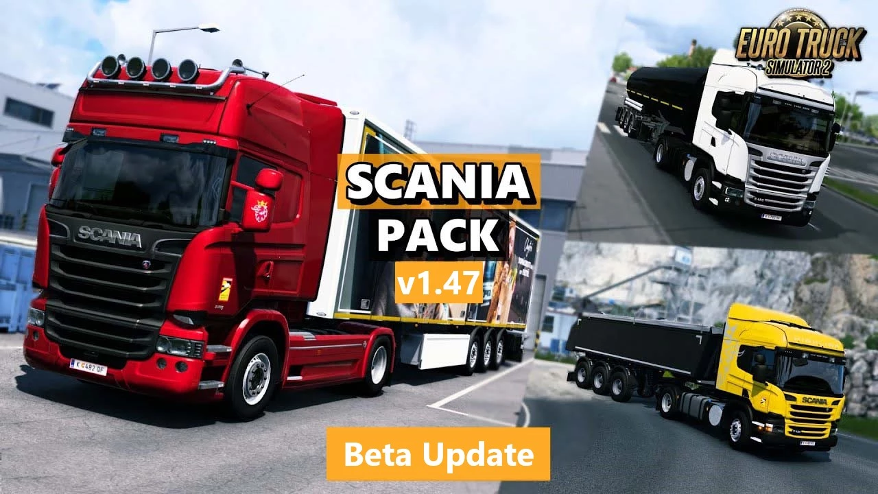 SCANIA P-G-R AND STREAMLINE SERIES PACK v 1.1 1.47 - Allmods.net