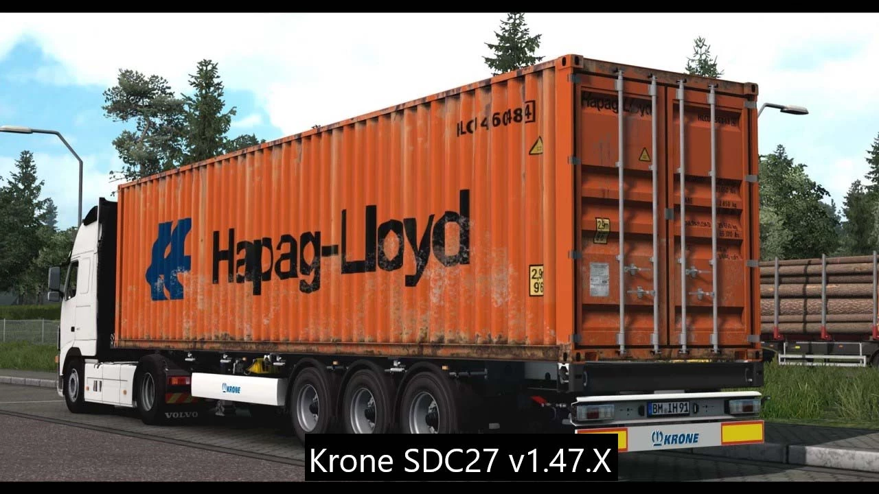 Krone SDC27 Ownable Trailer 1.47 - Allmods.net