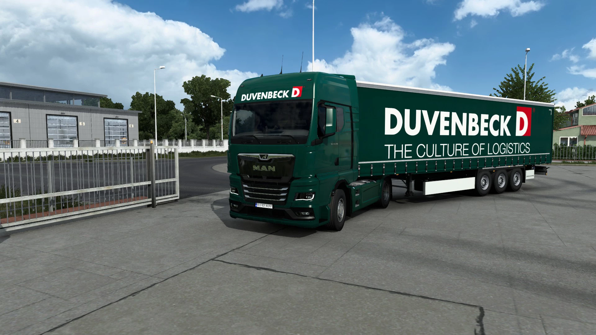 MAN TGX 2020 Duvenbeck Transport Combo Skin Pack v 1.0 - Allmods.net