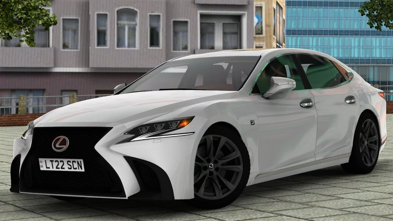 Lexus LS 500 F-Sport 2018 v1.9 1.56 - Allmods.net