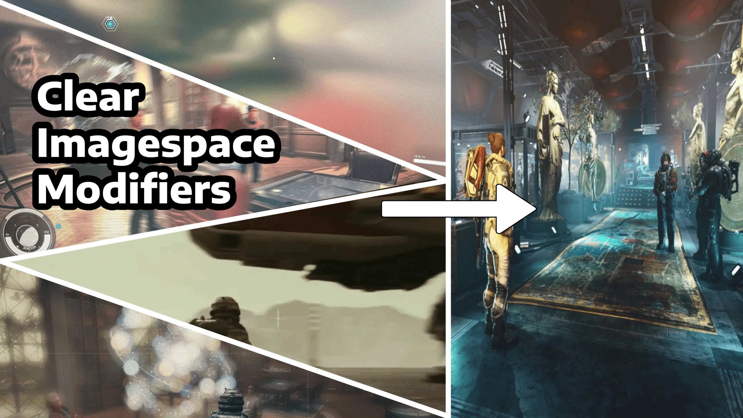 Clear Imagespace Modifiers V1.0 - Allmods.net