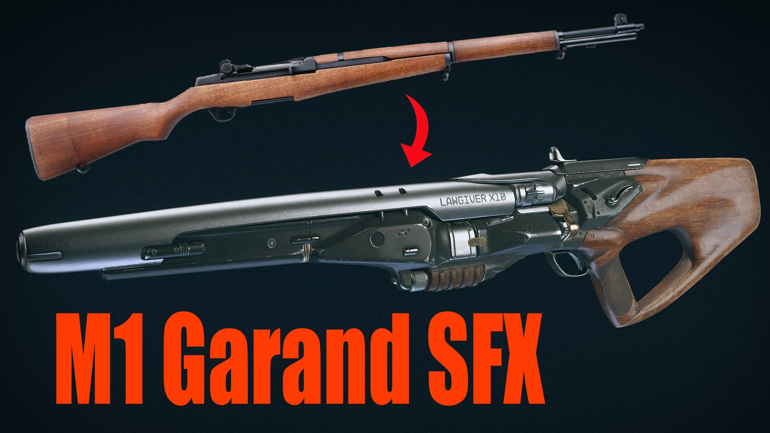 M1 Garand - Lawgiver Sound Overhaul V1.0 - Allmods.net
