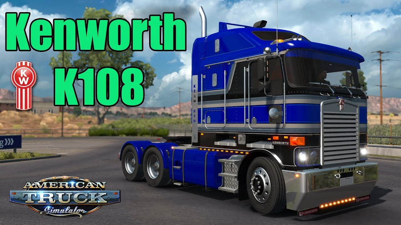 KENWORTH K108 [JEKICH1 EDIT] + INTERIOR V3.1 1.48.X - Allmods.net