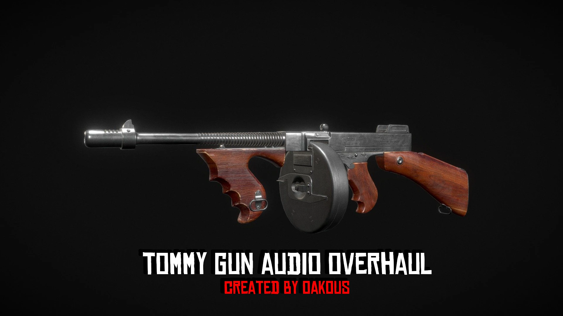 Tommy Gun Audio Overhaul - LeBakou V1.0 - Allmods.net
