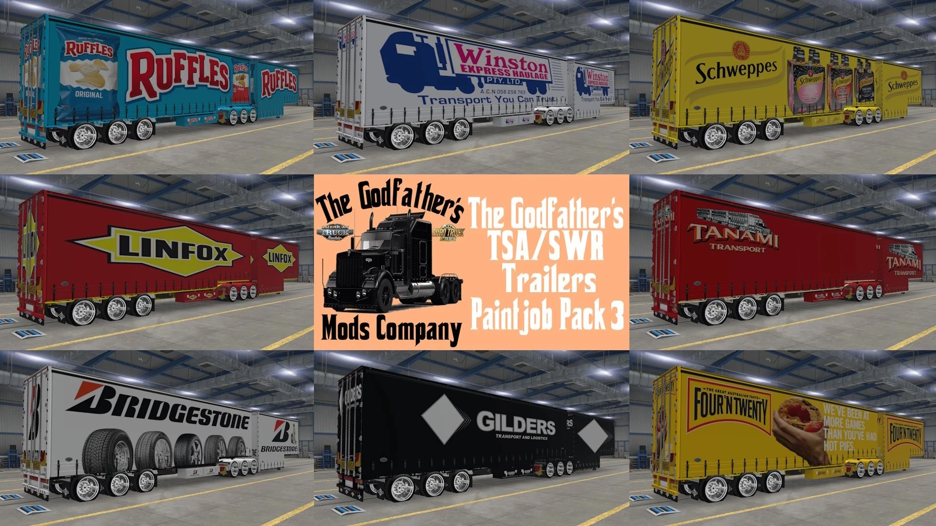 THE GODFATHER'S TSA SWR TRAILERS PAINTJOB PACK 3 V1.1 - Allmods.net