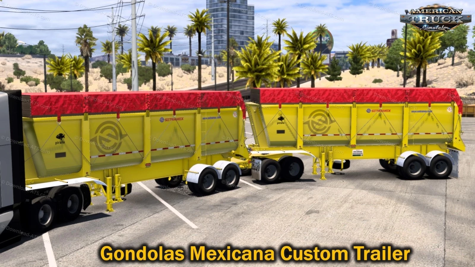 GONDOLAS MEXICANA CUSTOM TRAILER V1.1 1.49.X - Allmods.net