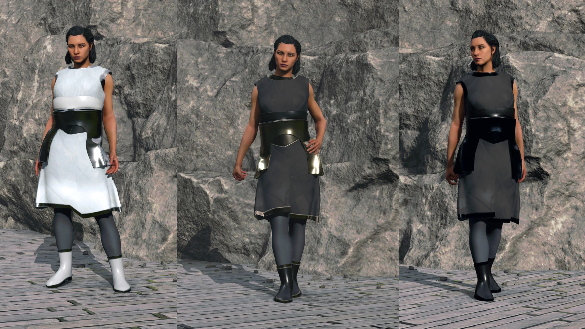 Standalone Futuristic Dress V1.0 - Allmods.net