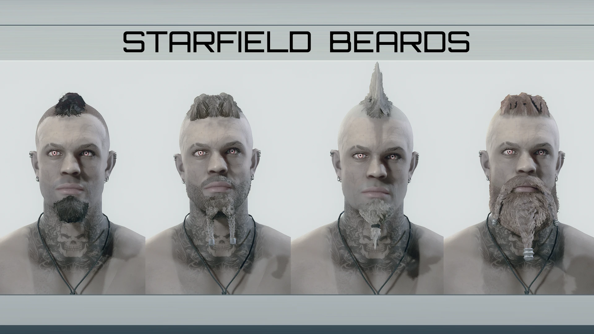Starfield Beards V1.0 - Allmods.net