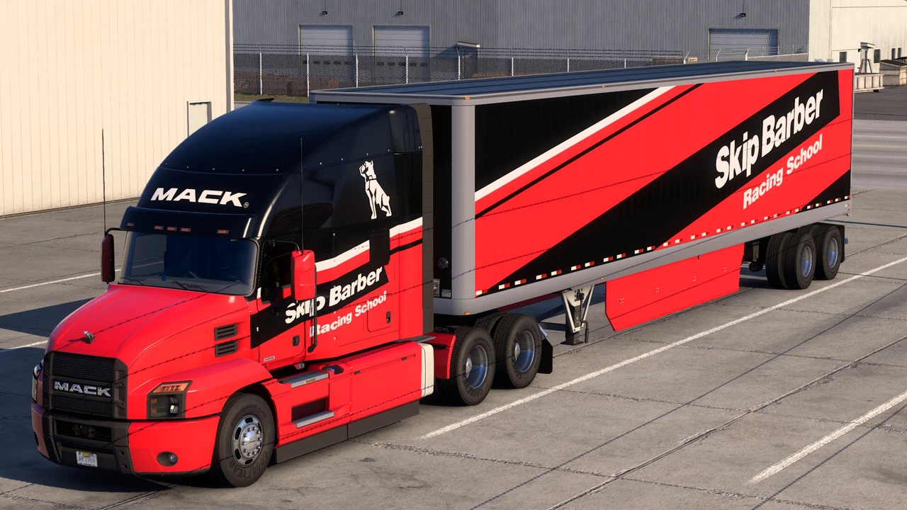 MACK TRUCKS SKIP BARBER RACING SCHOOL COMBO V1.0 - Allmods.net
