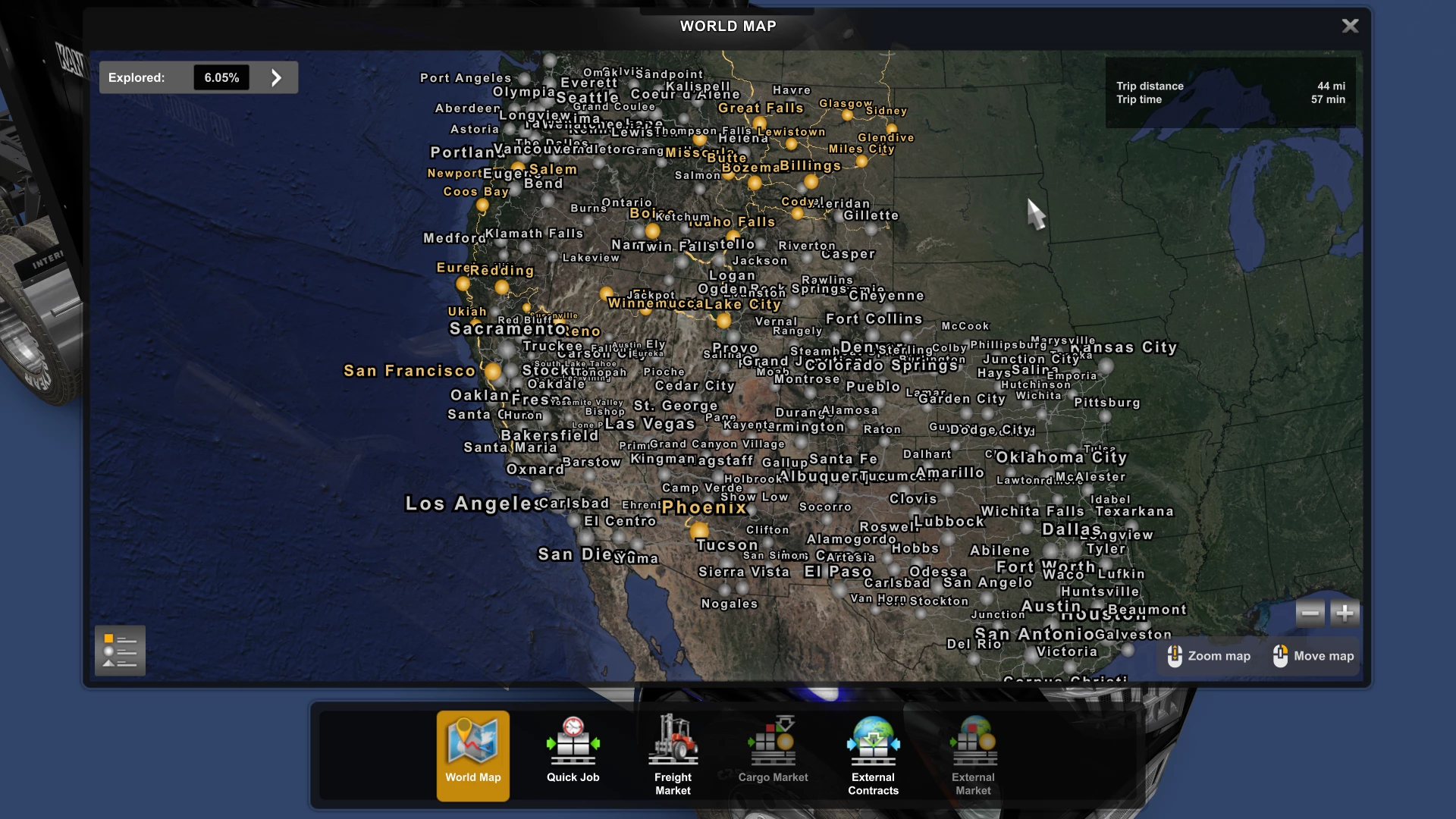K-DOG'S 1 TO 1 MILAGE SCALE & SATELLITE BACKGROUND V1.0 - Allmods.net