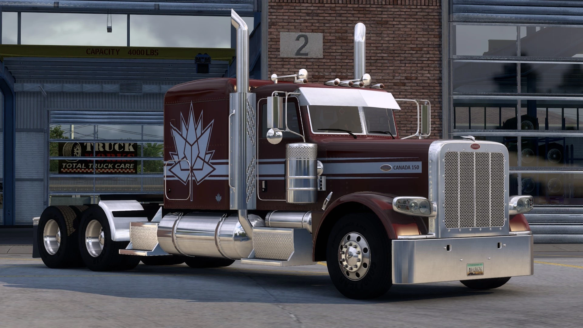 PETERBILT 389 CANADIAN 150TH ANNIVERSARY EDITION SKIN V1.0 - Allmods.net