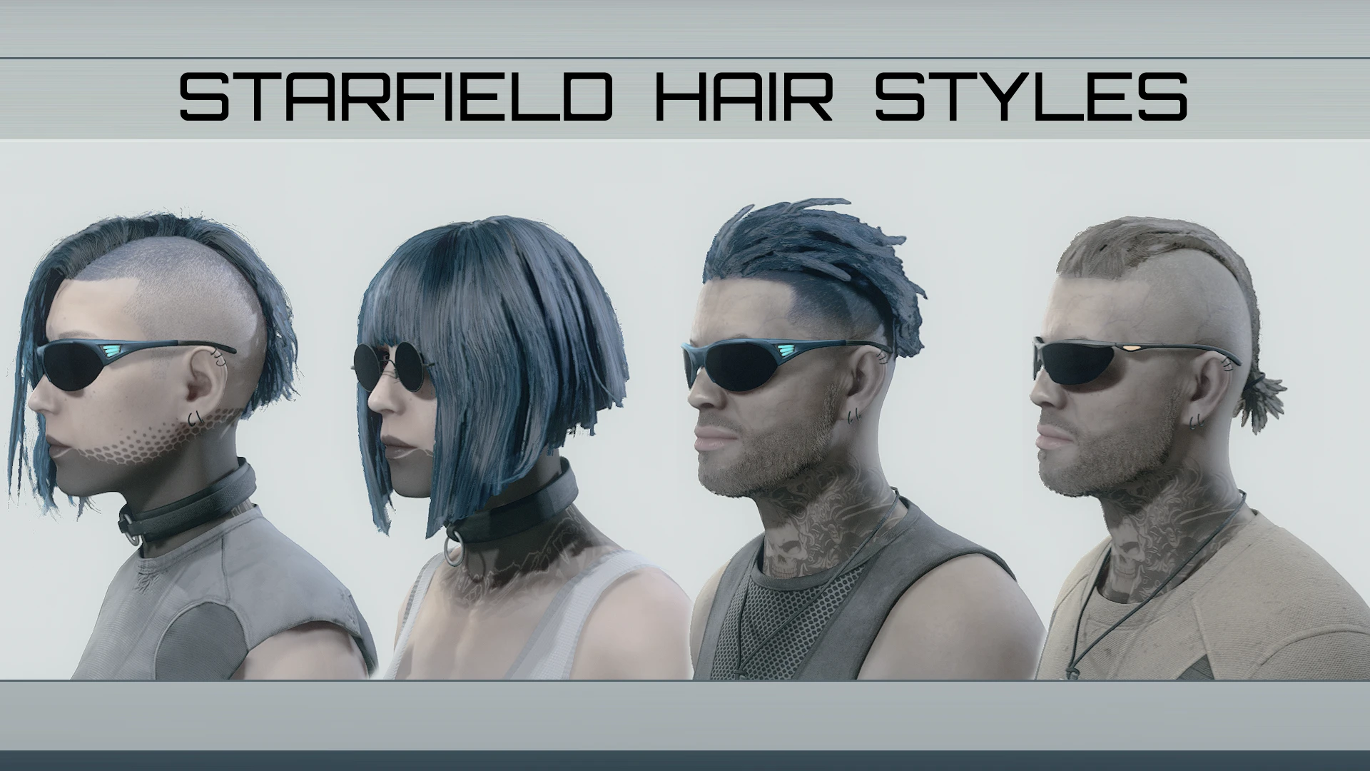 Starfield Hair and Beards V2.2 - Allmods.net